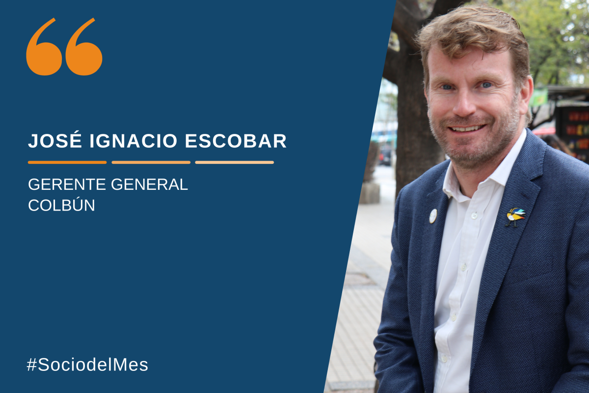 SOCIO DEL MES | José Ignacio Escobar | Colbún – WEC Chile