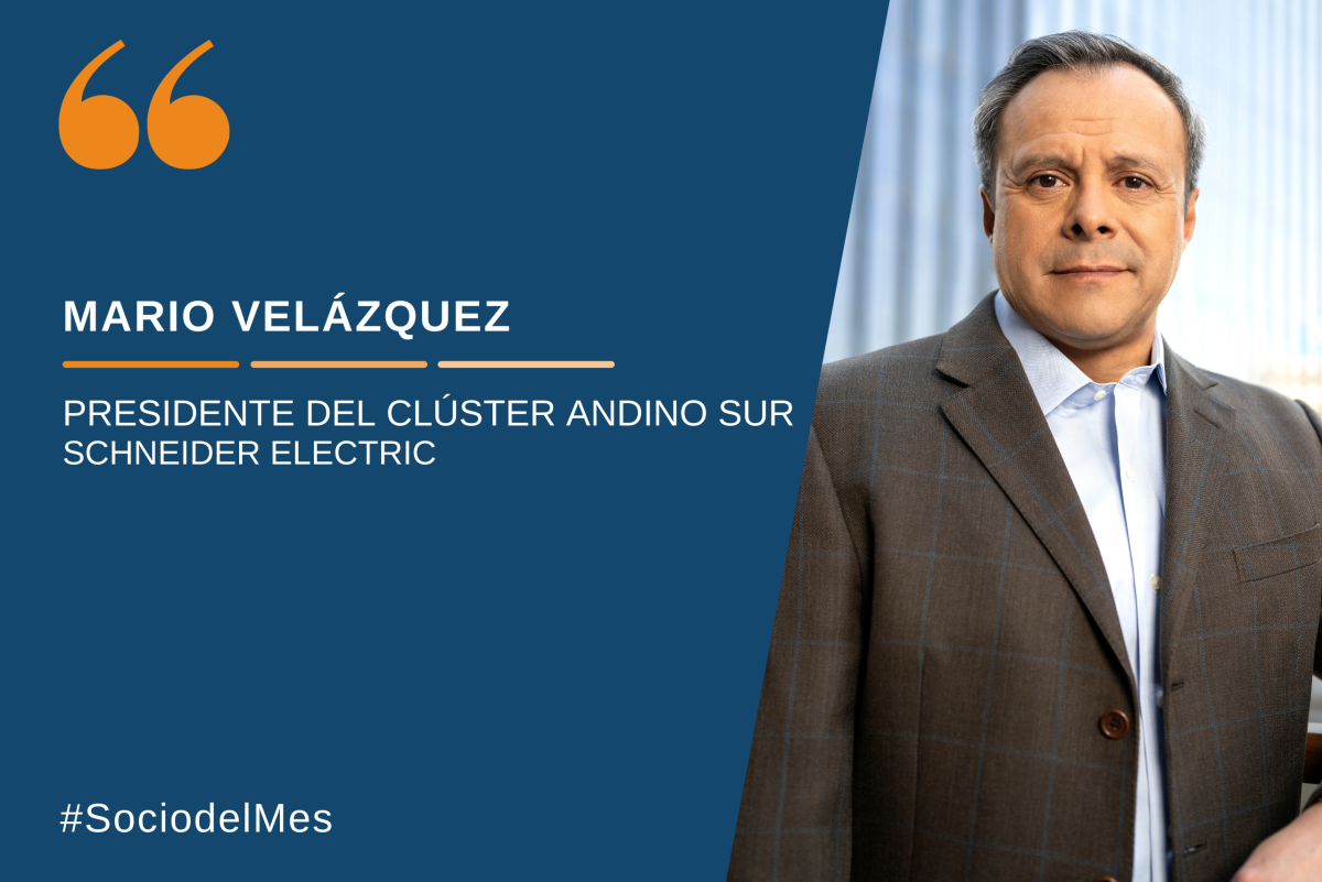 SOCIO DEL MES | Mario Velázquez | Schneider Electric – WEC Chile